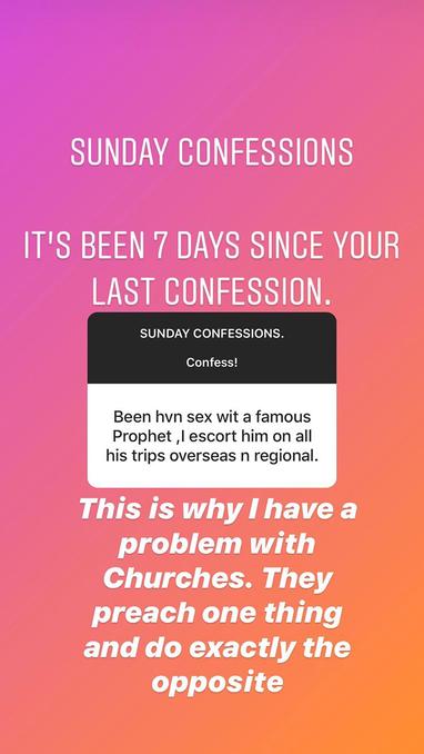 Sexual Confessions Instagram