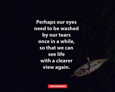 Crying Is Not A Sign Of Weakness Quote