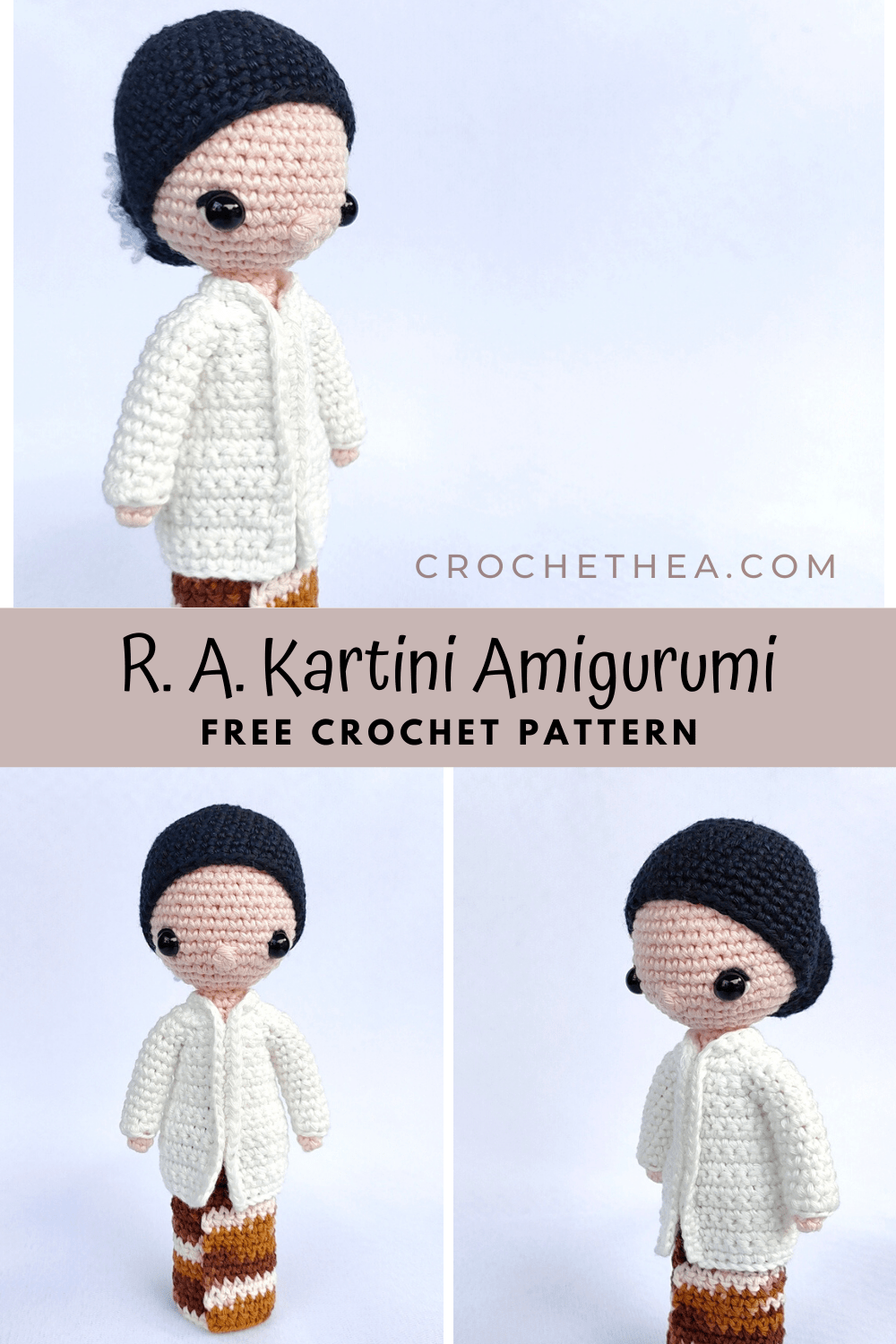 R. A. Kartini Amigurumi | Crochethea