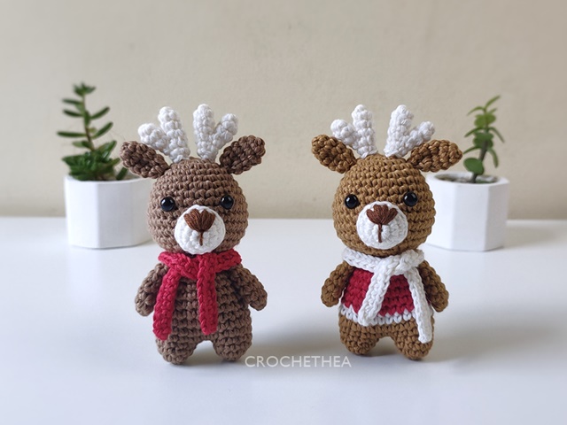 Little Reindeer Crochet Pattern – Crochethea
