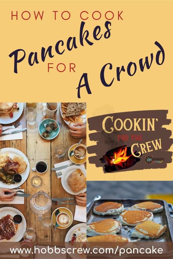 how to cook pancakes for a crowd