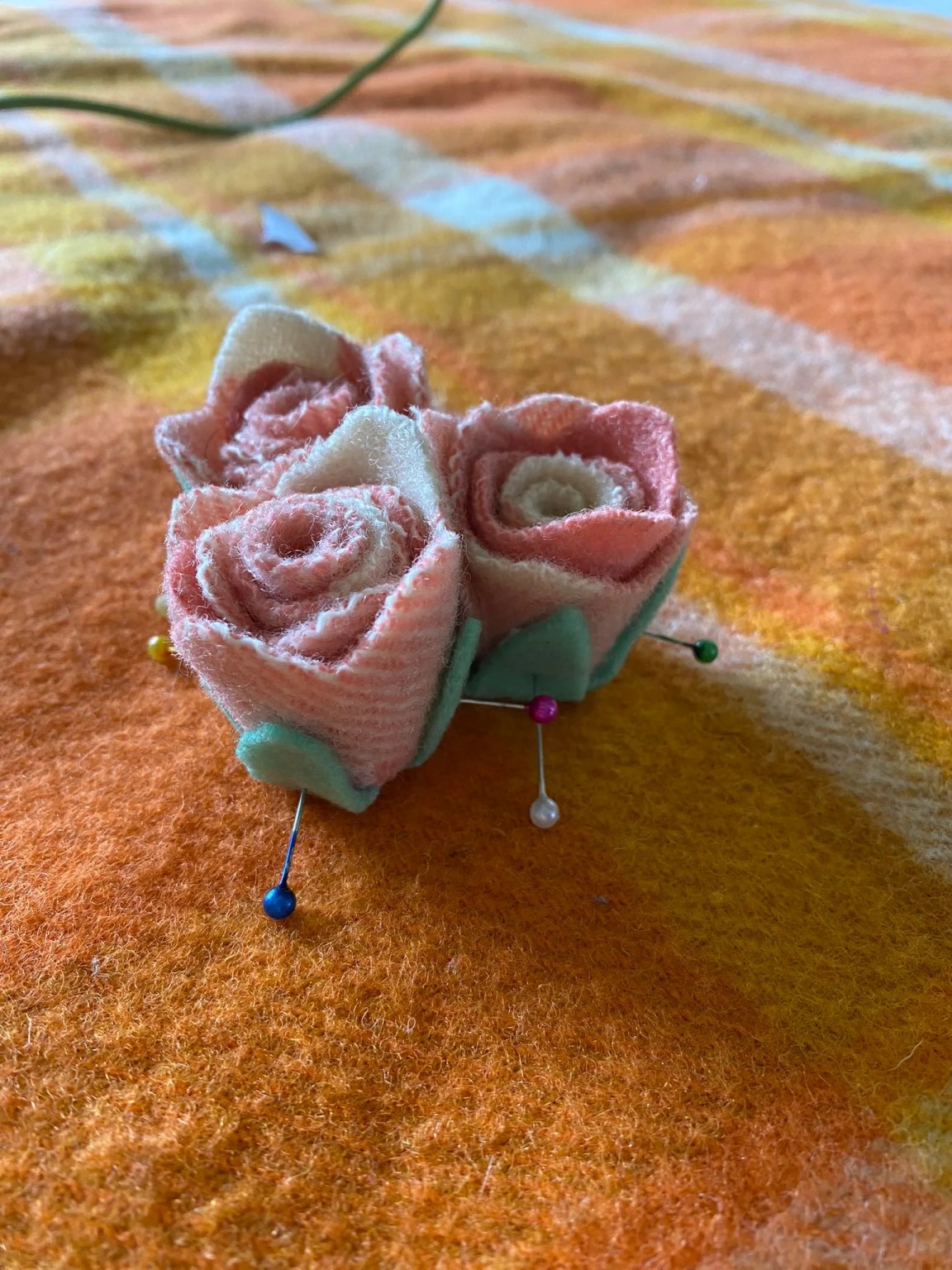 How to Make a DIY Felt Rose with Free Pattern | Missy Kate Creations