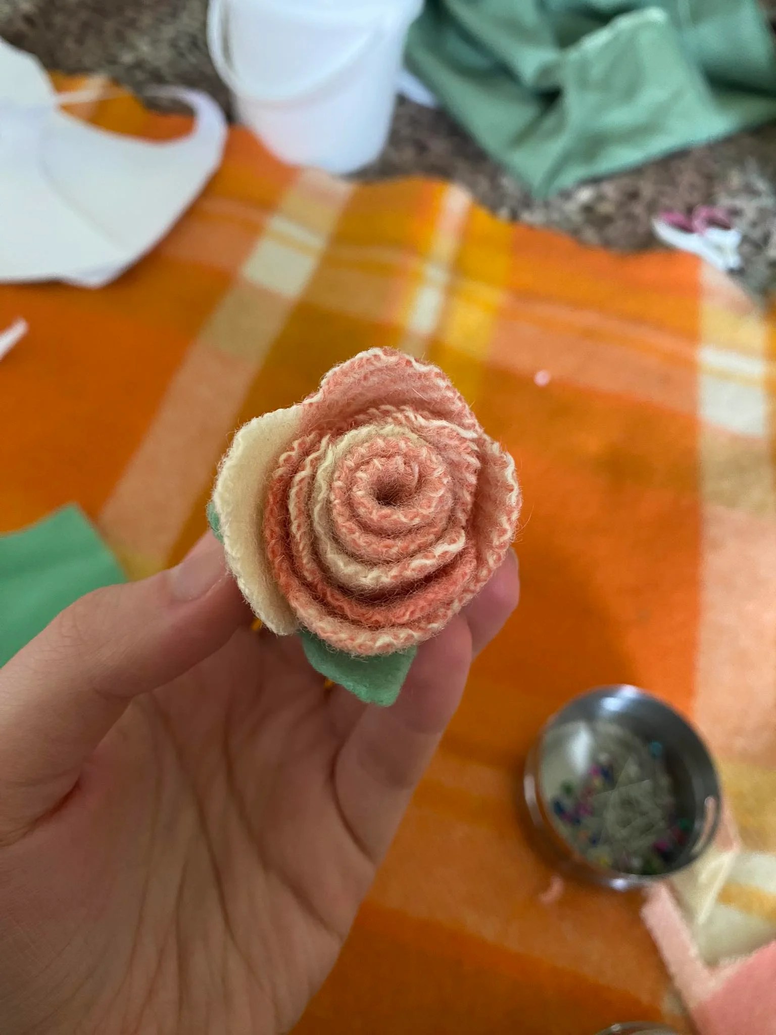 How to Make a DIY Felt Rose with Free Pattern | Missy Kate Creations