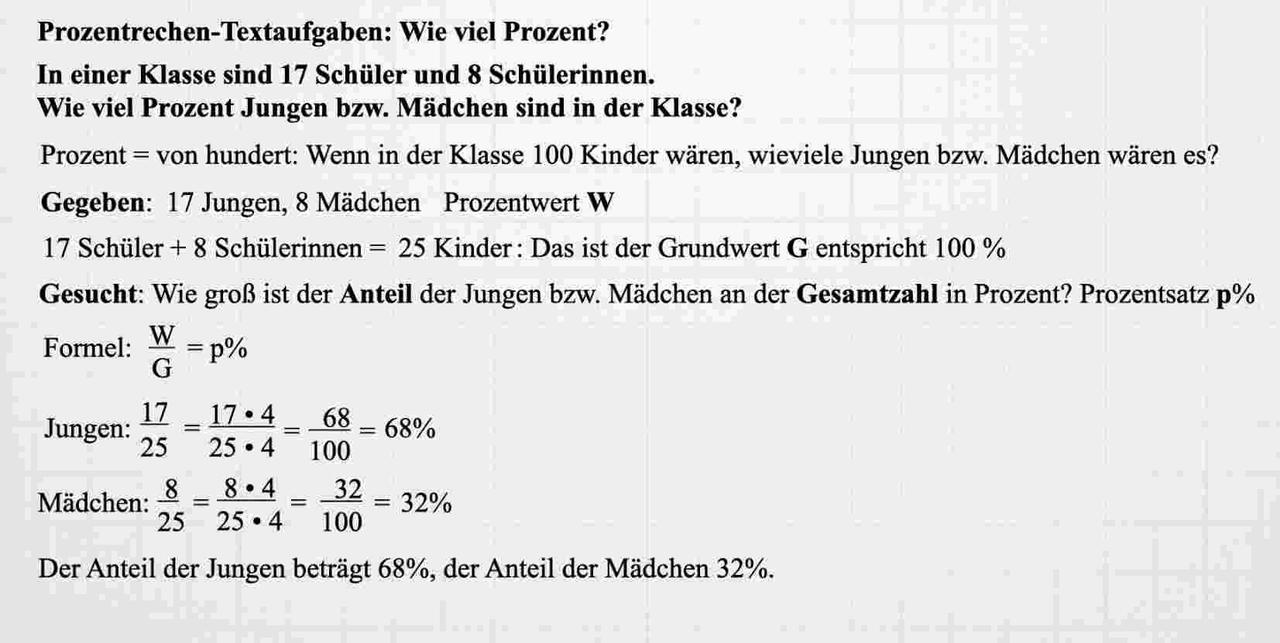 Prozent Textaufgabe Wieviel Prozent prozent-textaufgabe-wieviel-prozent