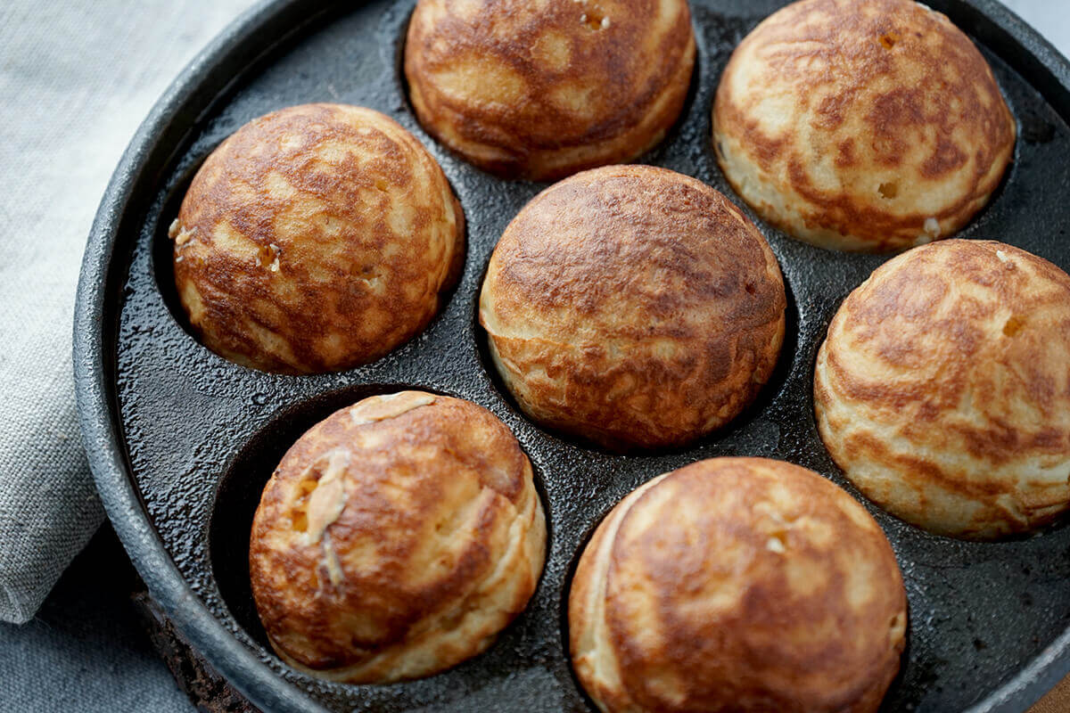 Aebleskiver - The Original Recipe for Danish Pancake Balls